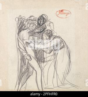 'Sketch for Canidia and the Youth' by George Romney is a preparatory ...