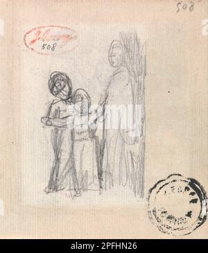 Woman and Two Children, George Romney, 1734–1802, British, undated ...