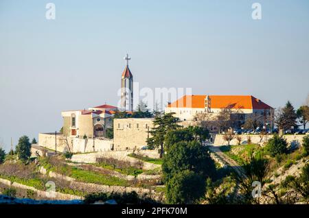 Monastery of Saint Maroun, Tomb of Saint Charbel, Lebanese Maronite ...