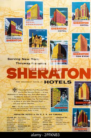 Sheraton hotels advert in a magazine 2002 Stock Photo - Alamy