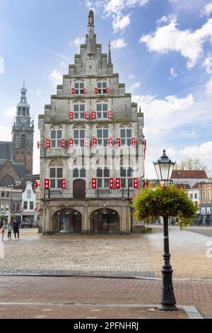 Town Hall of the Medieval City of Gouda Stock Photo - Alamy