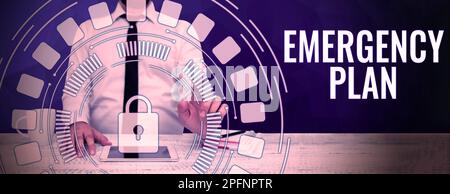 Conceptual caption Be Prepared. Business showcase make something ready ...