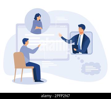 Crowdfunding laptop icon. Flat illustration of crowdfunding laptop ...