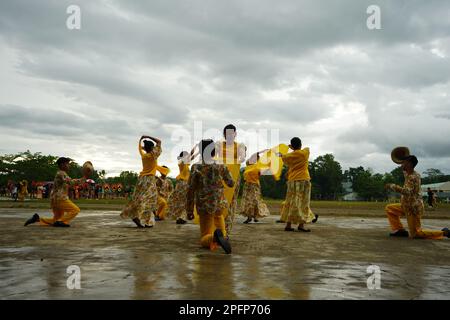 Dumingag, Philippines. 18th March, 2023. Residents of Dumingag ...