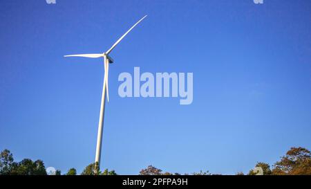 A wind turbine is a wind turbine that takes the kinetic energy from the ...