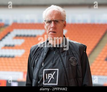 Mick McCarthy Manager of Blackpool arrives at St Mary's Stadium during ...
