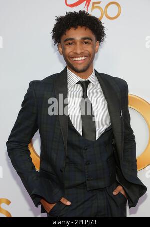LOS ANGELES - MAR 17: Jacob Aaron Gaines at the 50th Anniversary of The ...