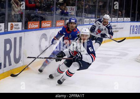 SKA Hockey Club player, Marat Khusnutdinov (No.22), Marat Khairullin ...