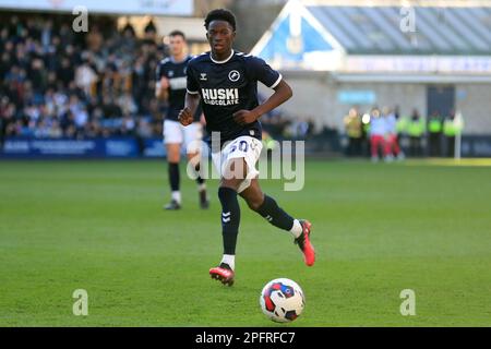 Romain Esse of Millwall.. - Millwall v Huddersfield Town, Sky Bet ...