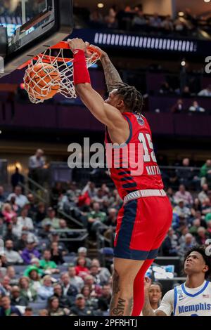 Florida guard Alijah Martin dunks against UConn during the second half ...
