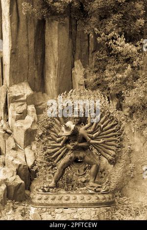 Tantric Deities Hevajra and Nairatmya in Ritual Embrace (yab-yum Stock ...