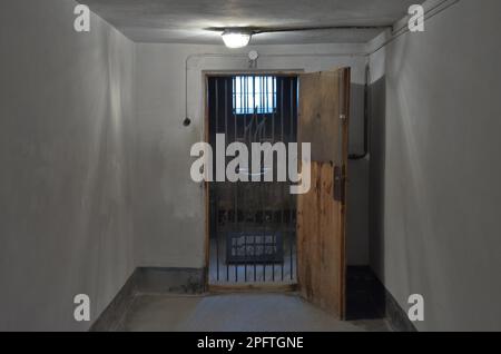 Cell, Block 11, Main Camp I, Concentration Camp, Auschwitz-Birkenau ...
