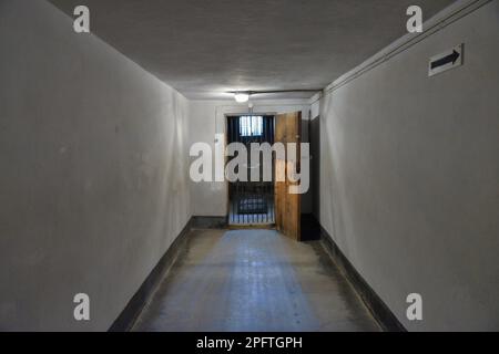 Cell, Block 11, Main Camp I, Concentration Camp, Auschwitz-Birkenau ...