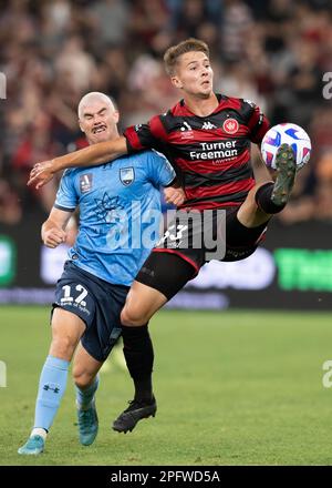 Alexander Bonetig of the Wanderers during the Men’s A-League Round 4 ...