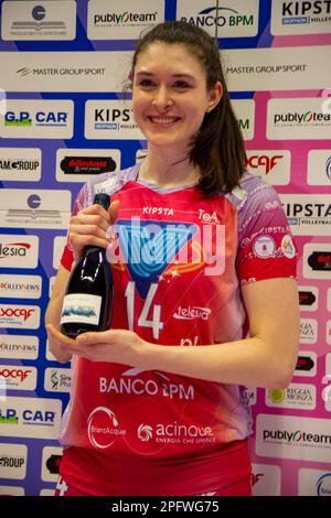 Dana Rettke (Vero Volley Milano Stock Photo - Alamy