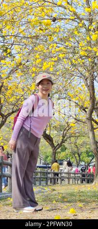 Beitun Xizi Park, Taichung - March 9, 2023 : Beside Xizi Park in Dakeng ...