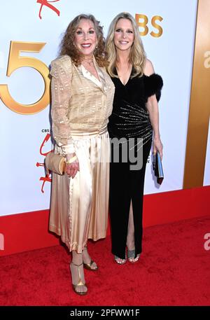 Jaime Lyn Bauer arriving at the 50th Anniversary of The Young and The ...