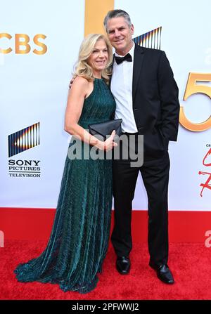 Robert Parucha arriving at the 50th Anniversary of The Young and The ...