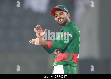 Towhid Hridoy during the Bangladesh National Cricket ODI Team attends ...