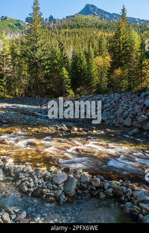 Peaks in the Tatra Mountains during sunrise, Poland, Europe Stock Photo ...