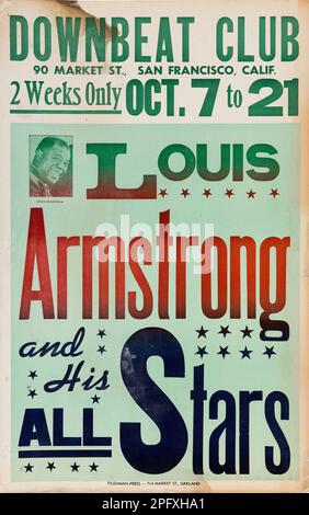 Satchmo - Louis Armstrong & His All-Stars 1950's "Tonite" Fair ...