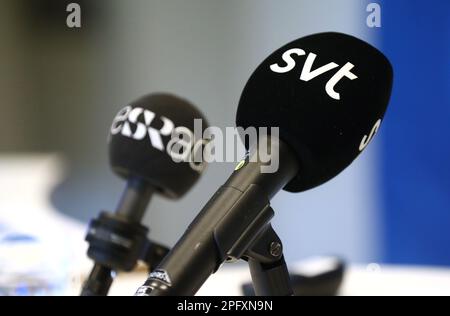 Microphones from Sveriges Television och Sveriges Radio during The ...