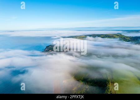 Golden Cap, Chideock, Dorset, England, United Kingdom, Europe Stock ...
