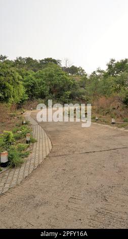 Hiking or trekking route to Avalabetta peak located in Chikaballapur ...