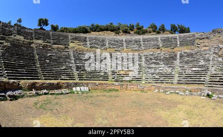 Nysa Ancient City - Aydin - TURKEY Stock Photo - Alamy