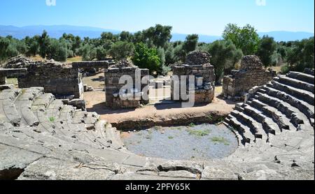 Nysa Ancient City - Aydin - TURKEY Stock Photo - Alamy