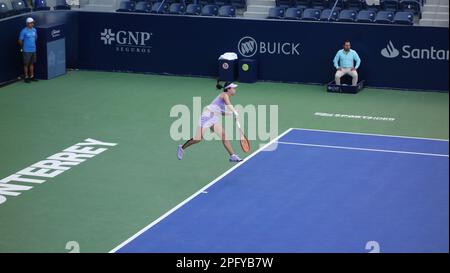 Lin Zhu in Quaterfinals, Monterrey Tennis Open WTA 250 Stock Photo - Alamy