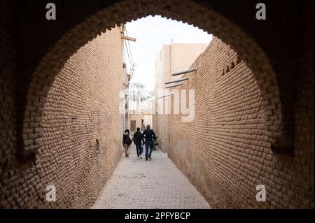 Tozeur, Tunisia. 27th Feb, 2023. Antiques for sale in the historic ...