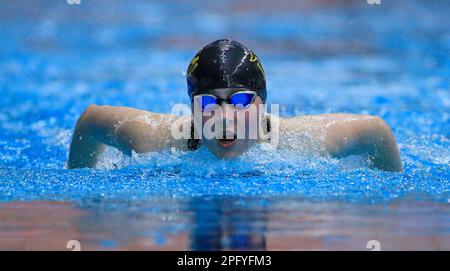 Great Britain’s Amber Haycock in action during the Women’s MC 200m ...