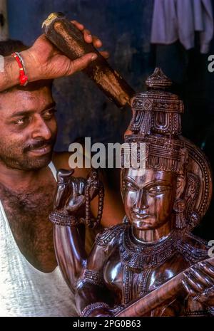 Sandalwood carving ; Mysore ; Karnataka ; India ; asia Stock Photo - Alamy
