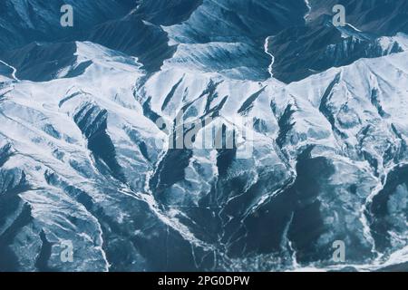 Snow Mountains in Qinghai Stock Photo - Alamy