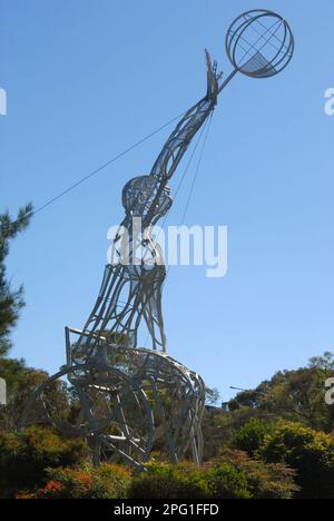 Netball player in wheelchair sculpture, The Australian Institute of ...