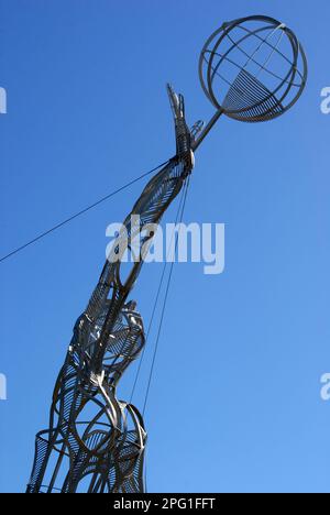 Netball player in wheelchair sculpture, The Australian Institute of ...
