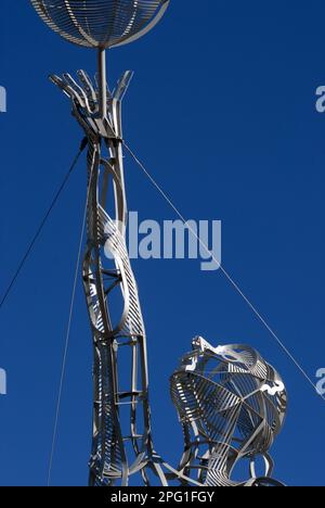 Netball player in wheelchair sculpture, The Australian Institute of ...