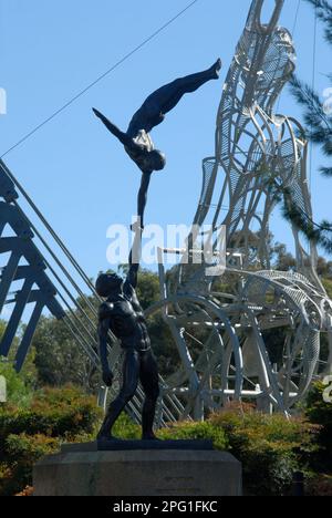 Netball player in wheelchair sculpture, The Australian Institute of ...