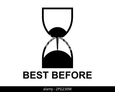 Best Before End of Date icon. BBE symbol for cosmetics products ...