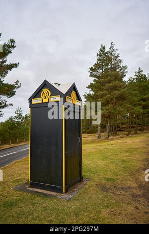 AA Sentry Box Stock Photo - Alamy