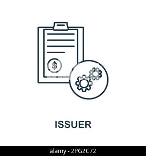 debentures line icon, outline symbol, vector illustration, concept sign ...