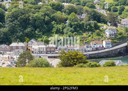 Aerial view of Combe Martin, Ilfracombe, North Devon, UK Stock Photo ...