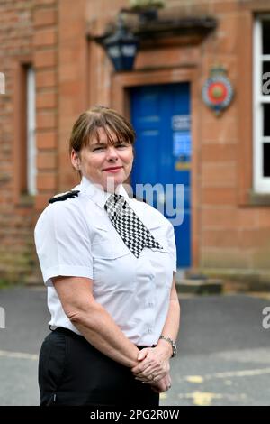 Cumbria Police Chief Constable Michelle Skeer. Photographed outside ...