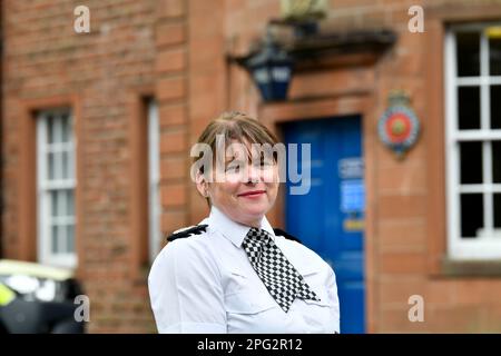 Cumbria Police Chief Constable Michelle Skeer. Photographed outside ...
