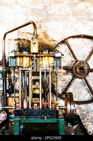 Combe Mill In Steam Day Stock Photo - Alamy