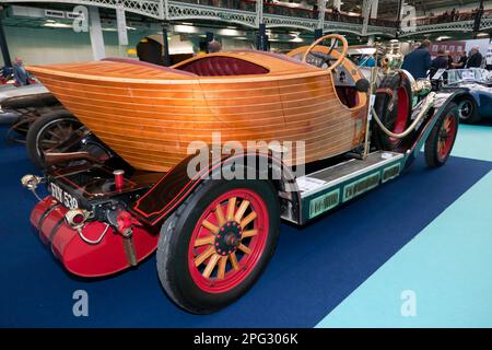 A recreation of the famous Chitty Chitty Bang Bang, from the film of ...