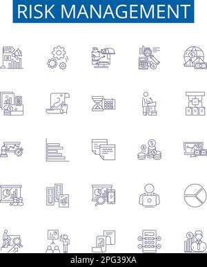 Assessment and evaluation line icons signs set. Design collection of assessment, evaluation ...