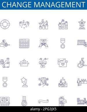 Evolution line icons collection. Adaptation, Mutation, Natural selection, Diversity, Darwinism ...