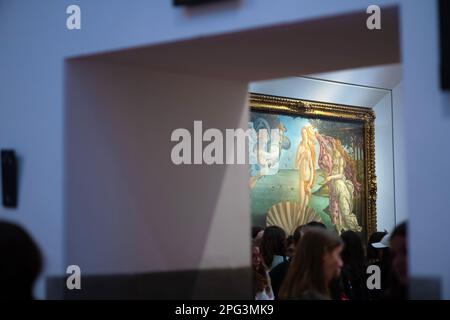 One of the most famous works of art in the world, The Birth of Venus by ...